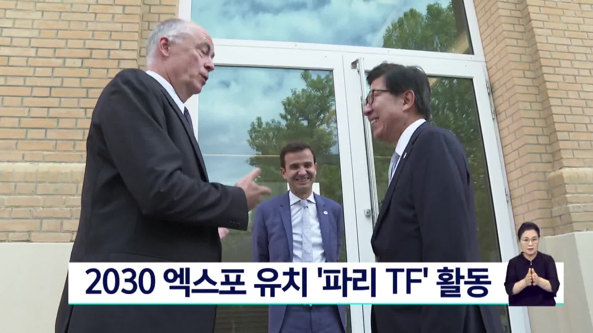 2030 엑스포 유치 '파리TF'